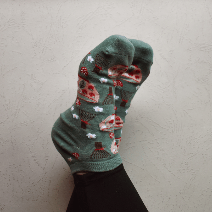 Strawberry Matcha Ankle Socks – Matcha Yu Tea